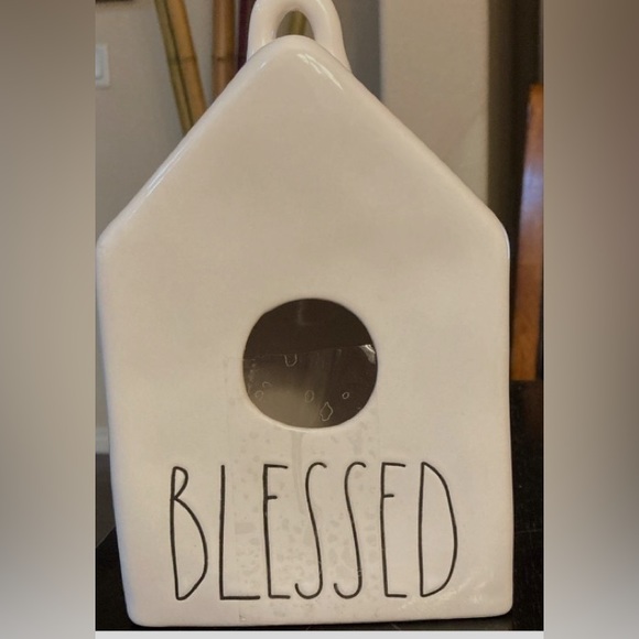 Rae Dunn | Accents | Rae Dunn Artisan Collection Birdhouse Blessed ...